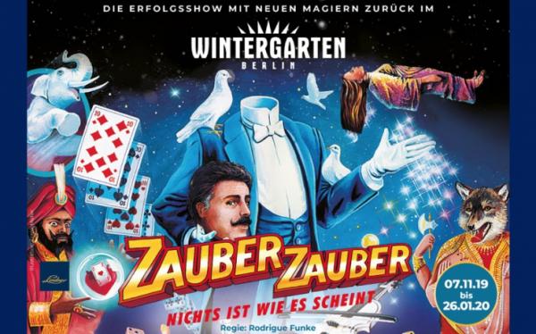 Zauber Zauber im Wintergarten Varieté Berlin: 61€ sparen bei Tickets